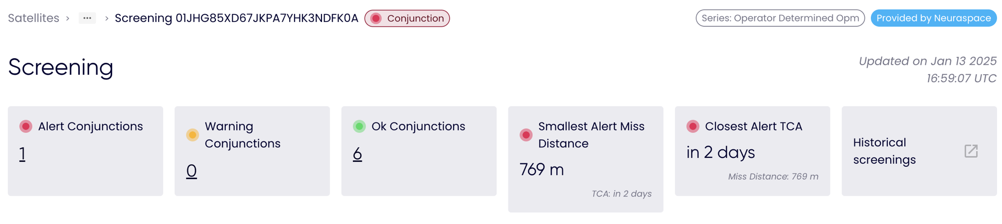Neuraspace Release: New Screening Details Page and API Webhook ...